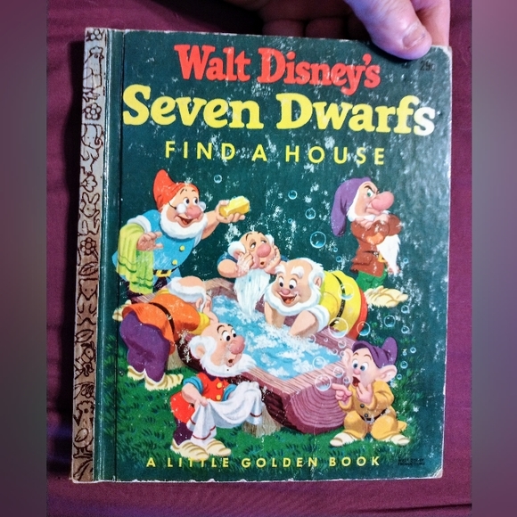 little golden | Toys | Vintage 952 Little Golden Walt Disneys 7 Dwarfs ...